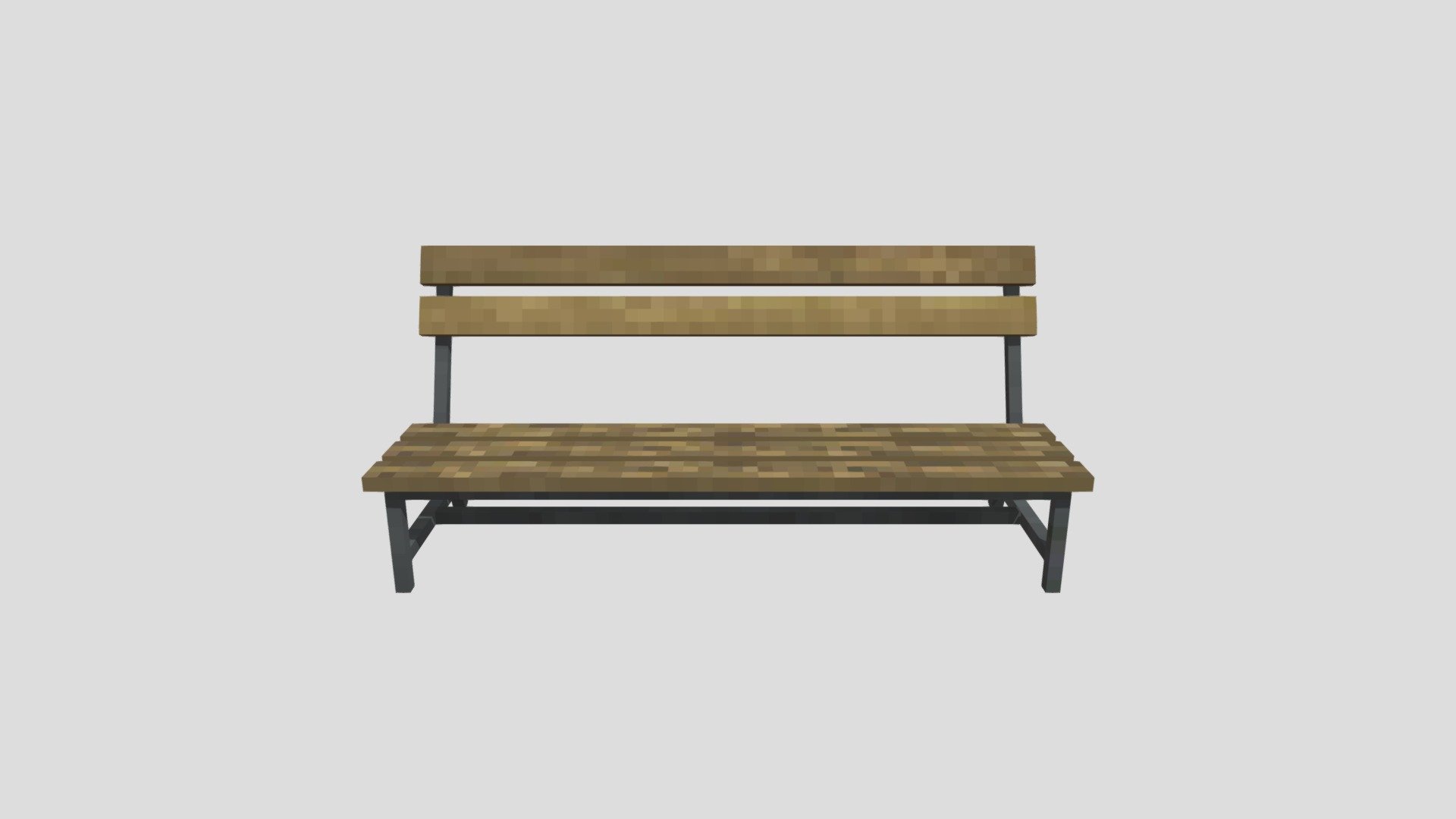 Minecraft Bench Model - Download Free 3D model by alexander.borzatov ...