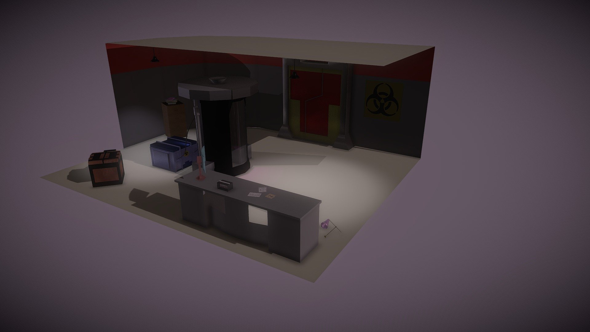 Abandoned Cryogenic Laboratory - 3D model by WolfBandit27 [7564bda ...