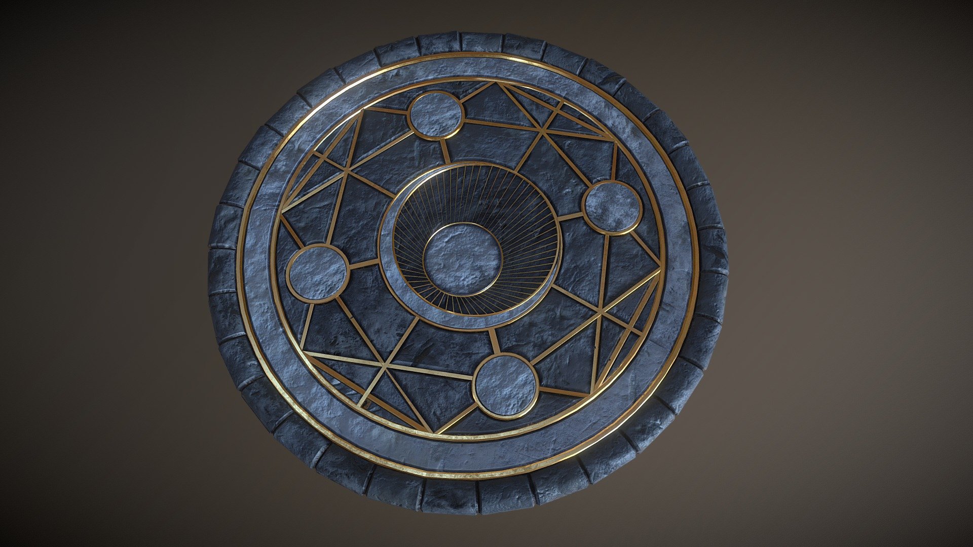 Library Interior: Magic Circle - 3D model by Freeflier [7564d28 ...
