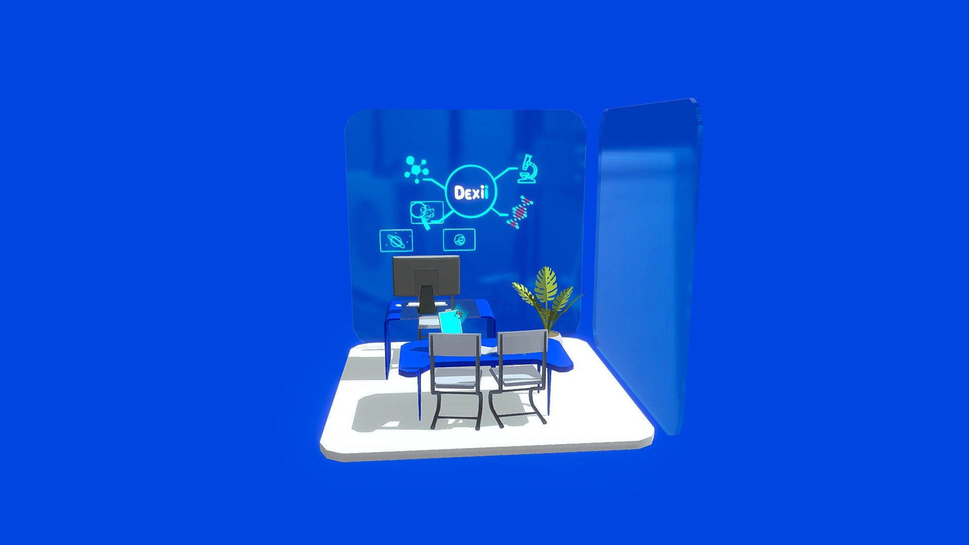 Smart Classroom - 3D model by Dexii [7564d8e] - Sketchfab