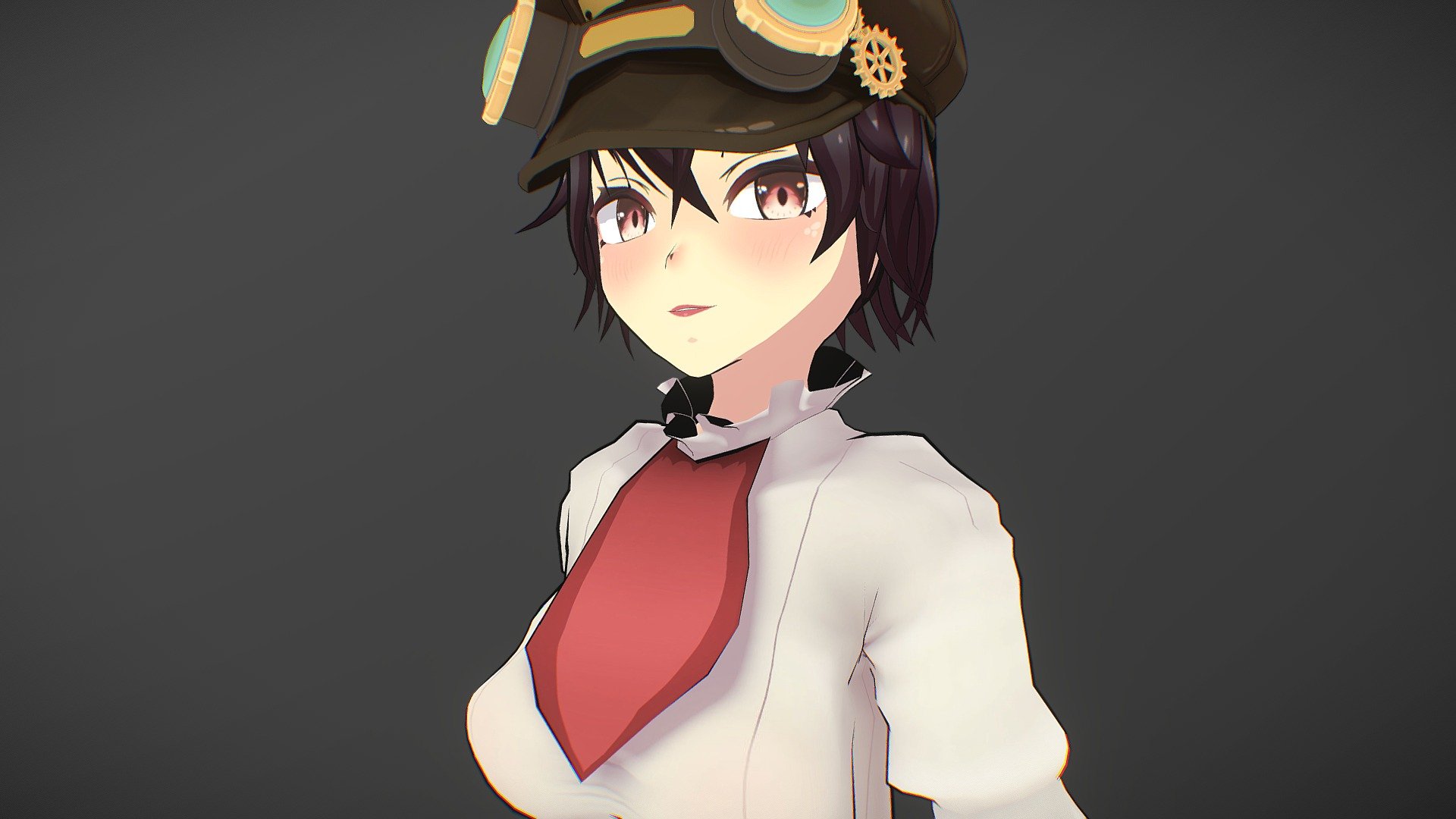 Aurelia | Original Character | Steampunk - 3D model by skeeki [756602c ...