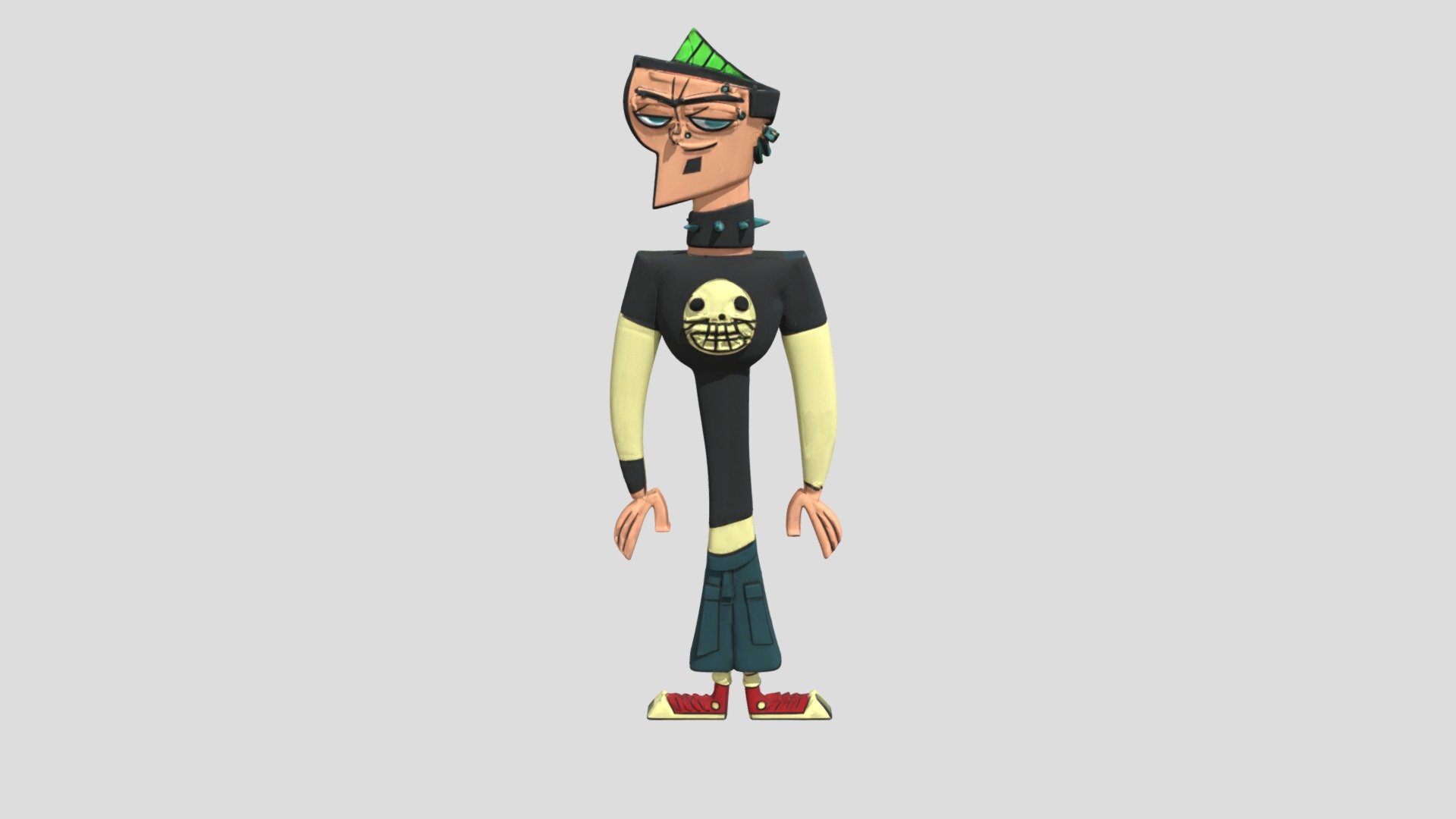 Duncan 2.0 Total drama - 3D model by Ironside73 [7566570] - Sketchfab