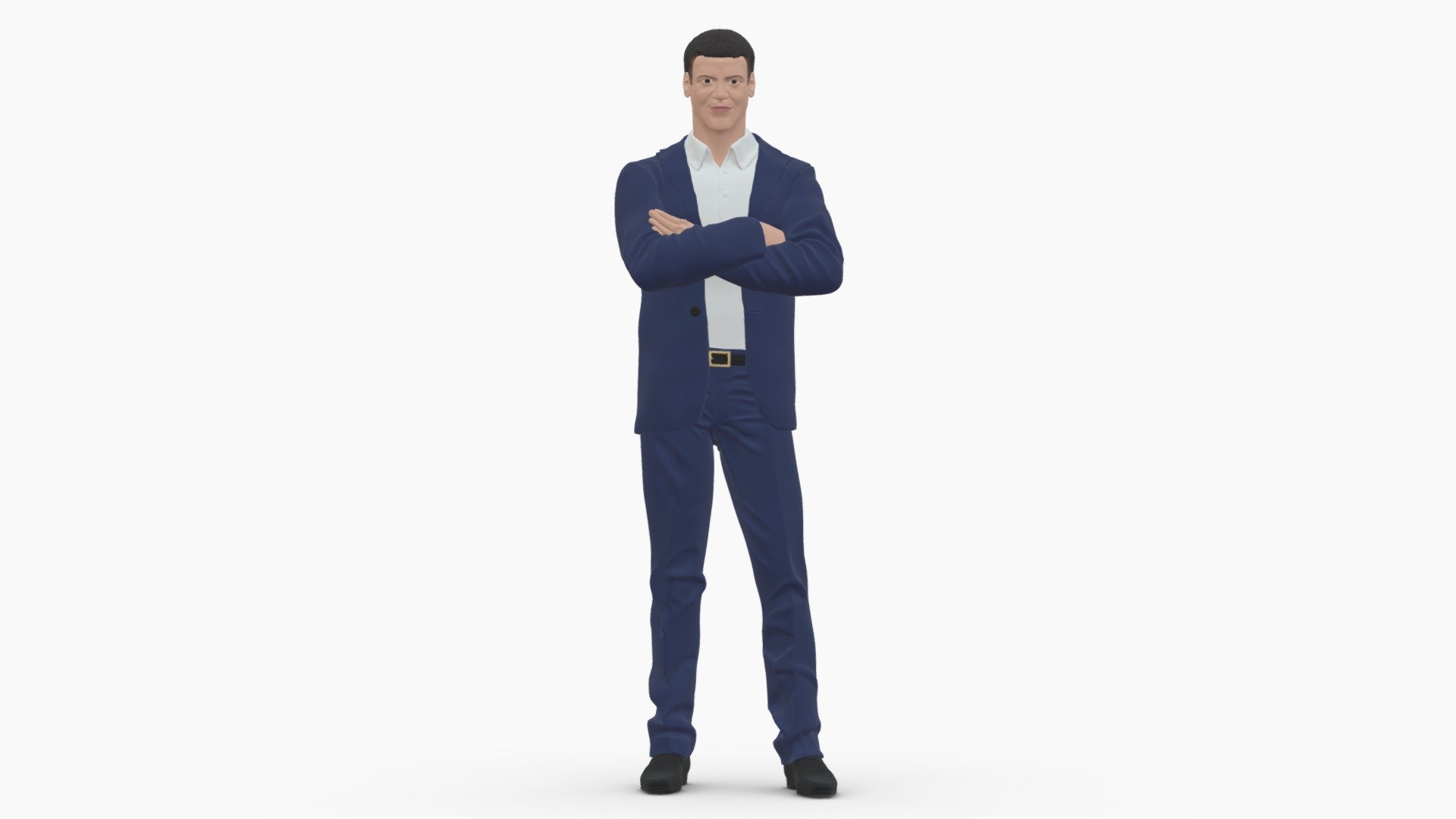 Man In Pose Suit 1217 - Buy Royalty Free 3D model by 3DFarm [75673b7 ...