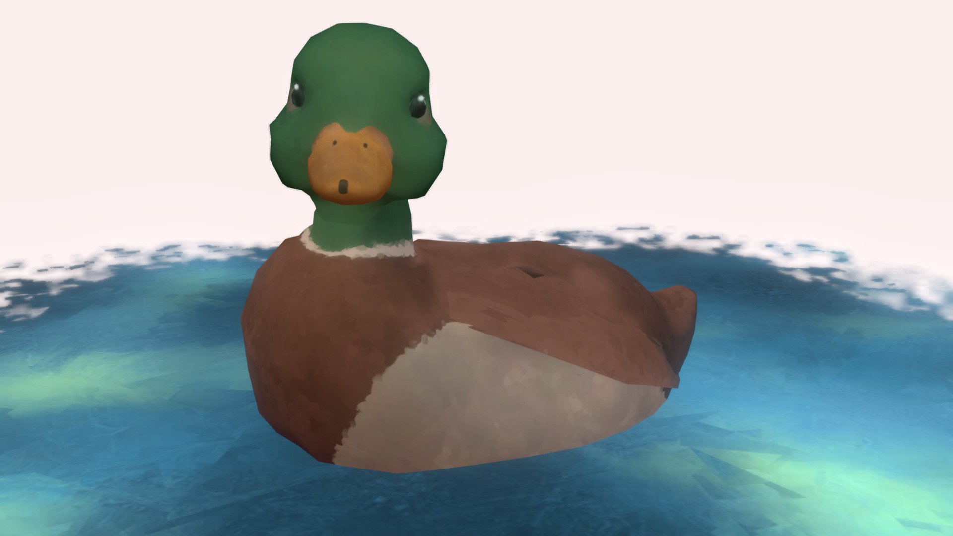 Duck - 3D model by Sydney Schiller (@SydneySchiller) [7568975] - Sketchfab