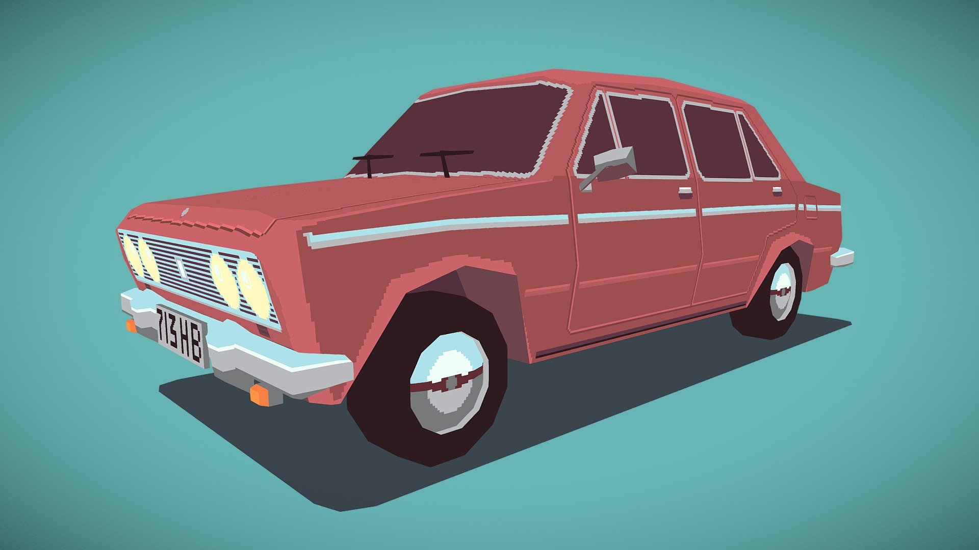 Fiat - 3D model by Turbo Laser (@Turbo_Laser) [7568aeb] - Sketchfab