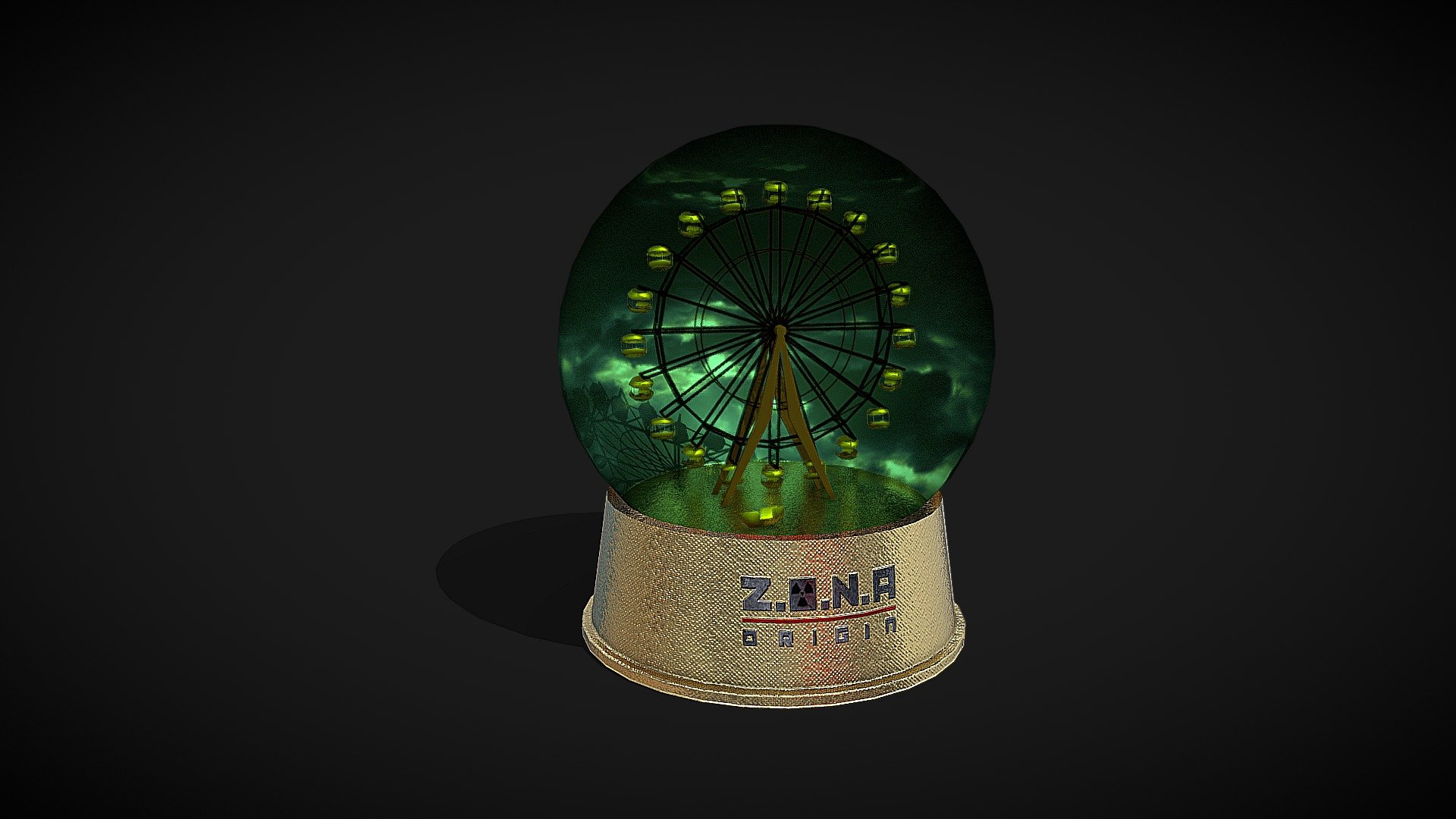ZONA ORIGIN - Observation wheel easteregg. - Download Free 3D model by ...