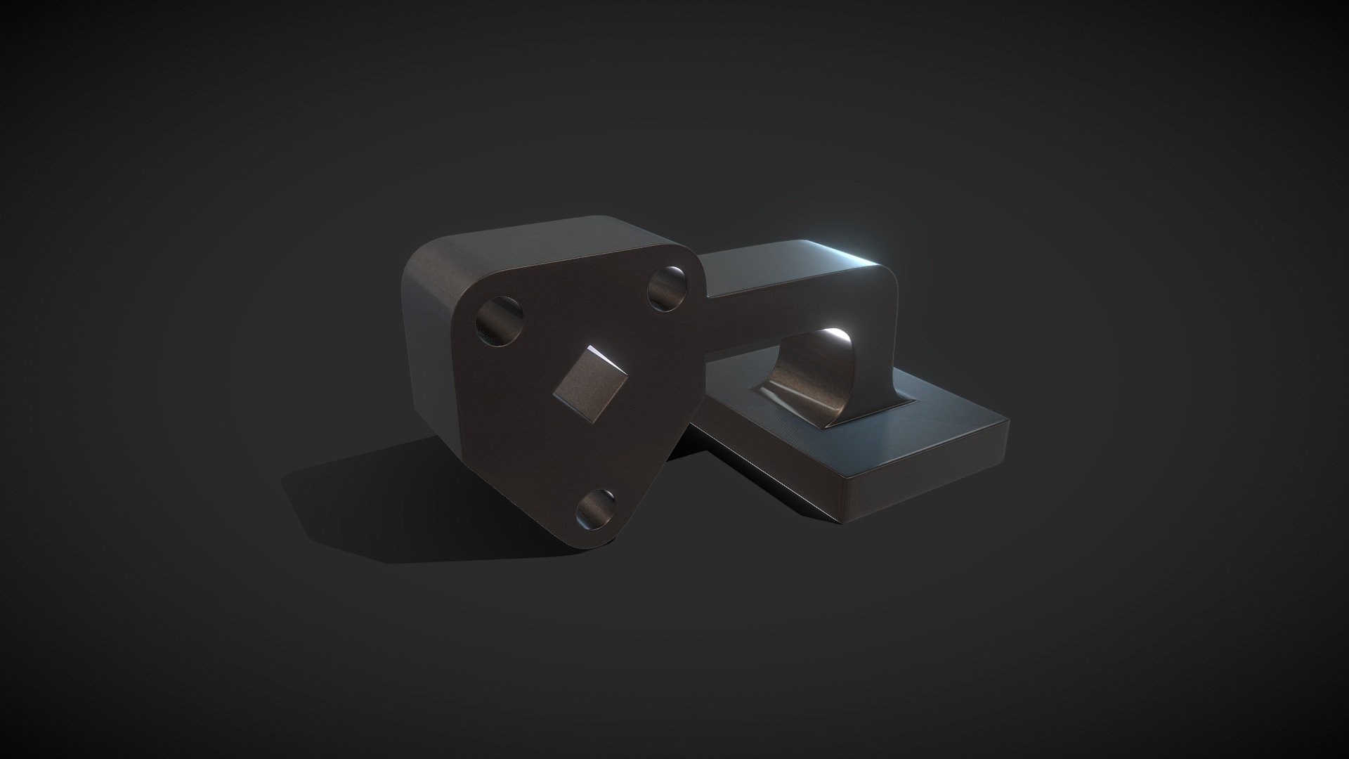 Mechanical Part No 7 - Buy Royalty Free 3D model by Sandeep Choudhary ...