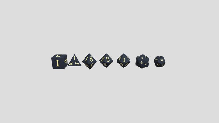 Dice-board 3D models - Sketchfab