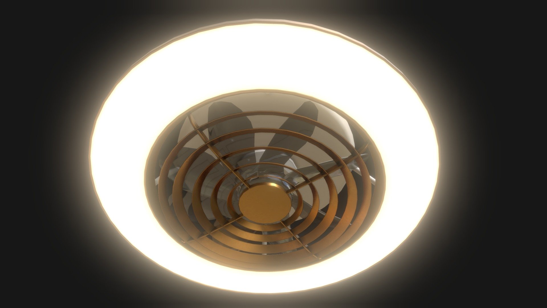 Modern fan light - 3D model by Tijerín Art Studio (@tijerin_art ...