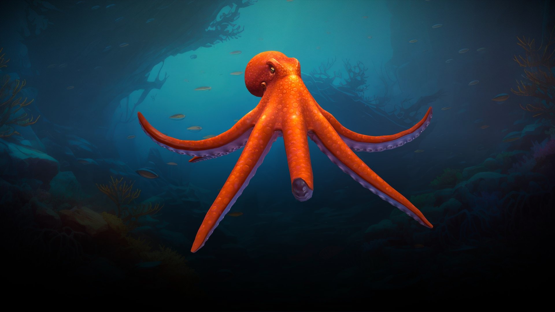 Stylized Octopus - 3D model by N-hance Studio (@Malice6731) [756cf7a ...