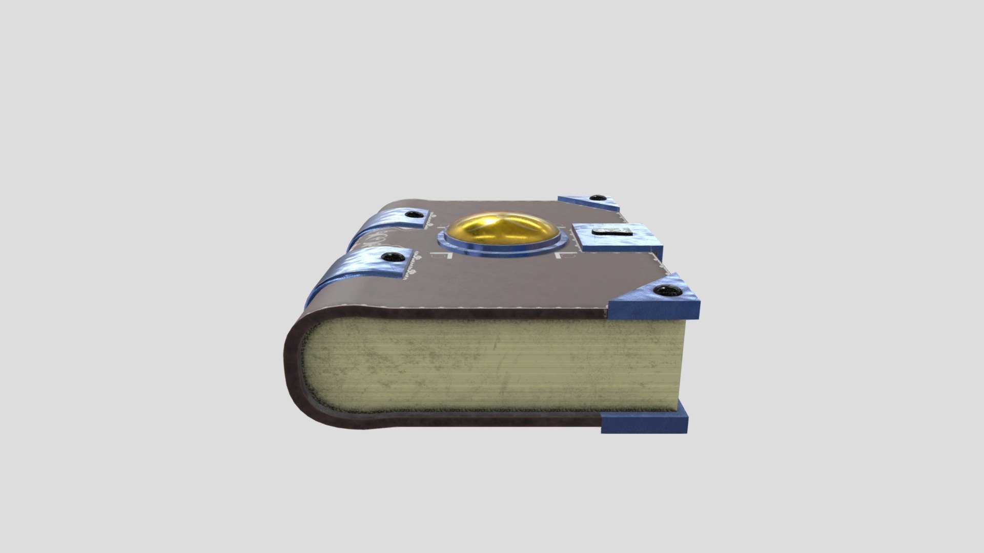 Fantasy Book textured - 3D model by Spaggettiii [756d18d] - Sketchfab
