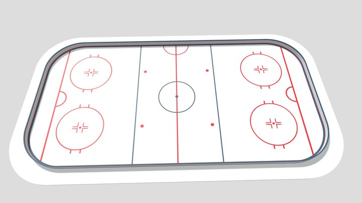 Icehockey 3D models - Sketchfab