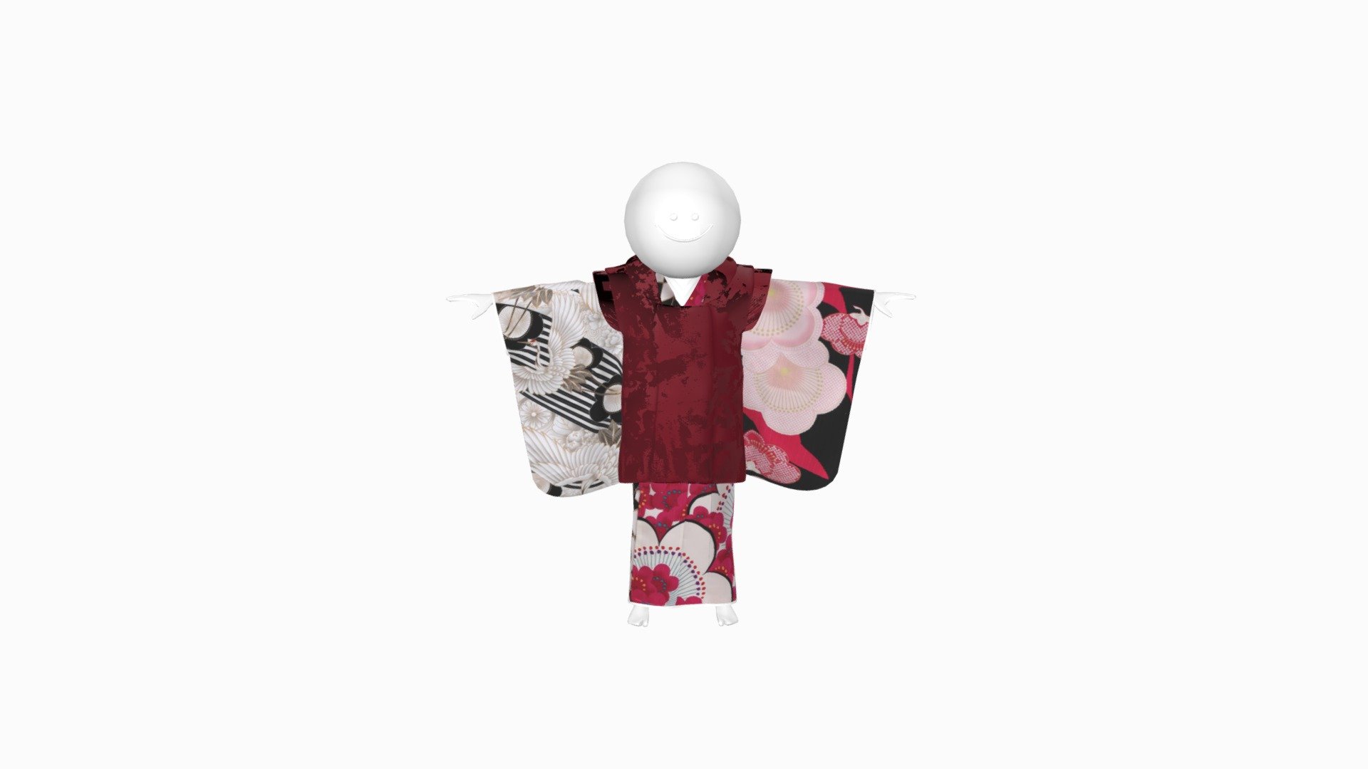 All kimono - 3D model by ttest [756da17] - Sketchfab