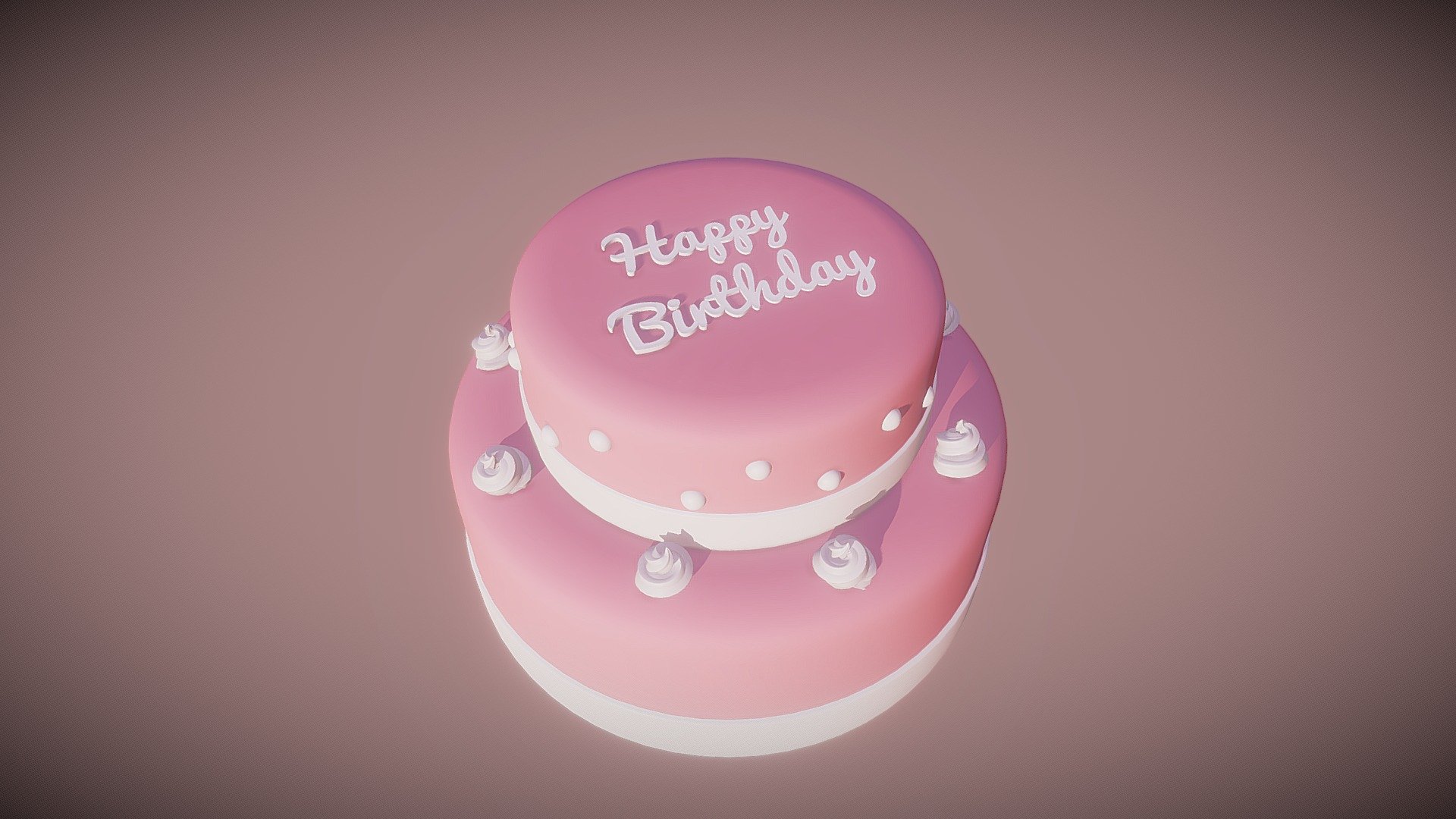 Cake 3D - Download Free 3D model by Johana-PS [756da5e] - Sketchfab