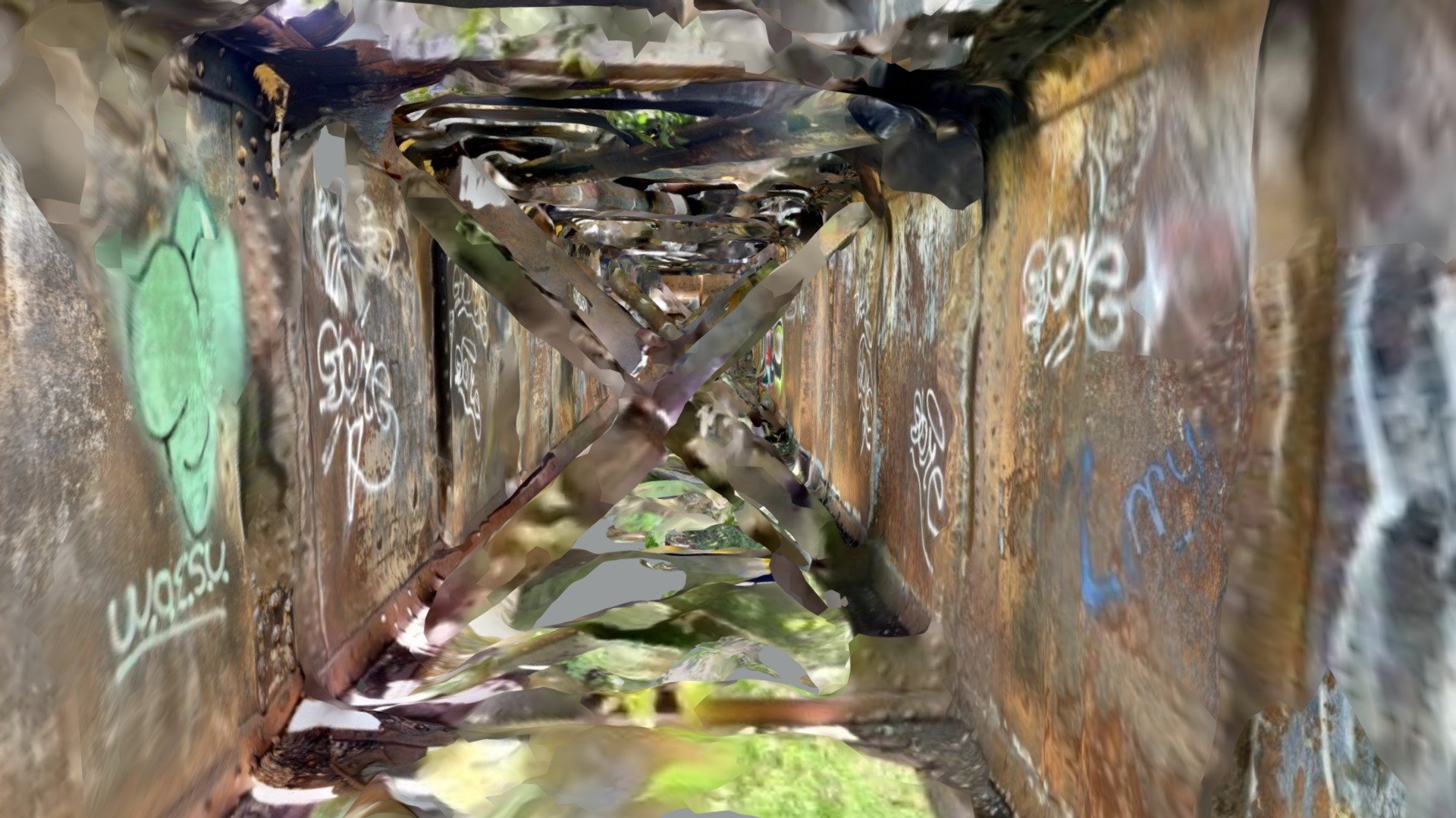 Katy railroad bridge - Download Free 3D model by terrafrost (@wiggie1 ...