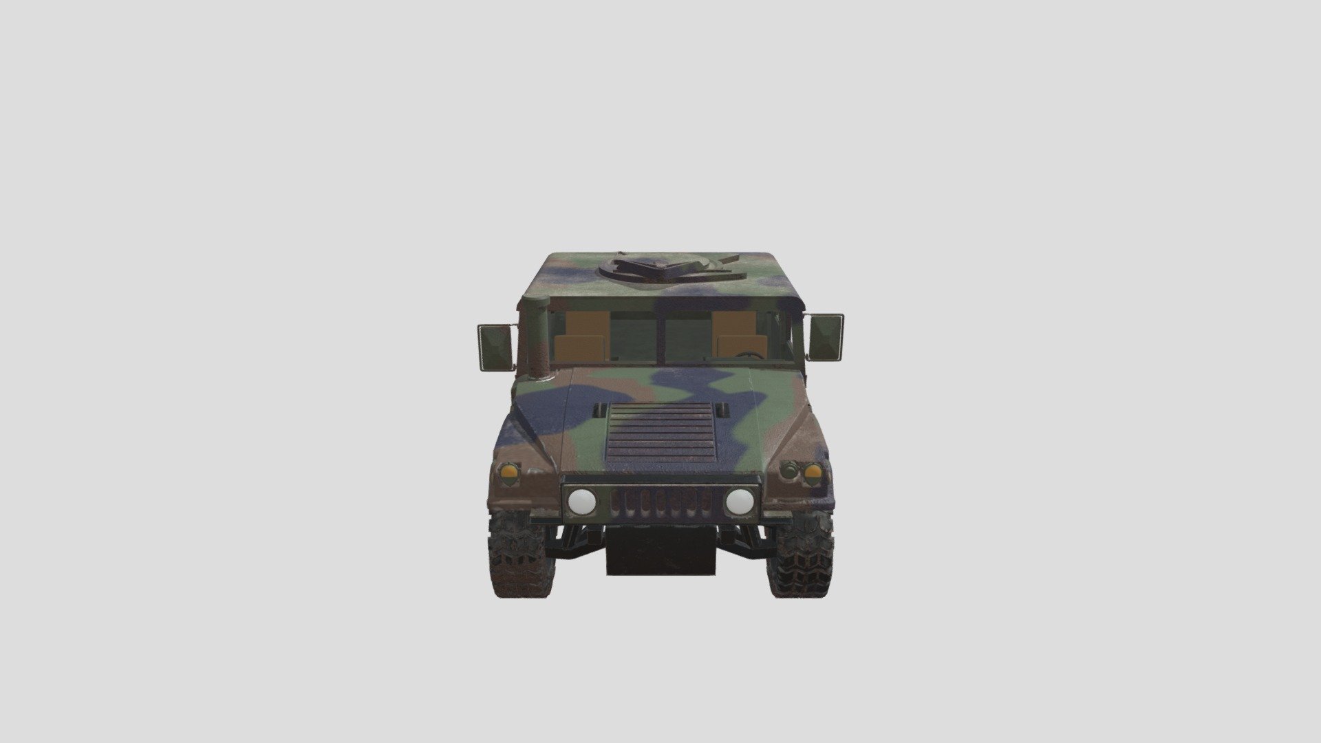 HMMWV - Humvee - 3D model by Francoberto [756fa0d] - Sketchfab