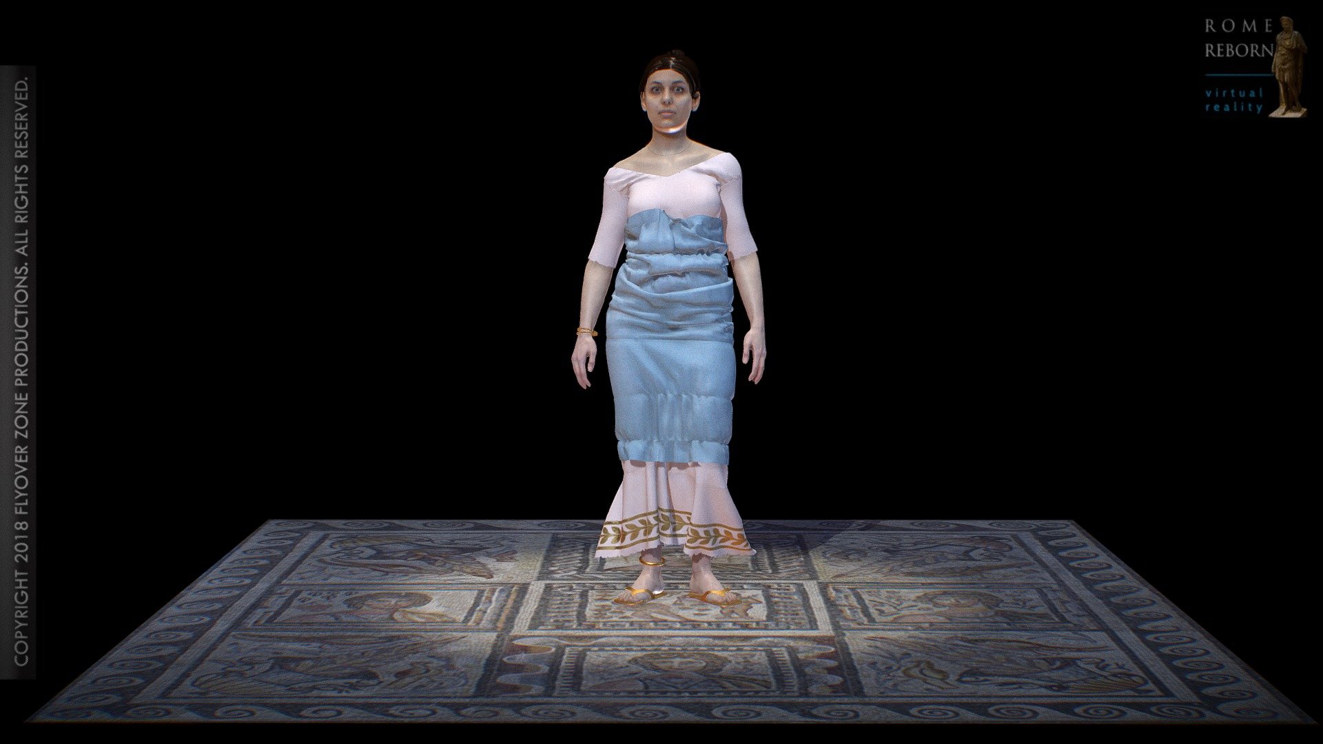 Roman Woman 2 Century Adidle 3d Model By Flyover Zone Flyoverzone 757206a Sketchfab