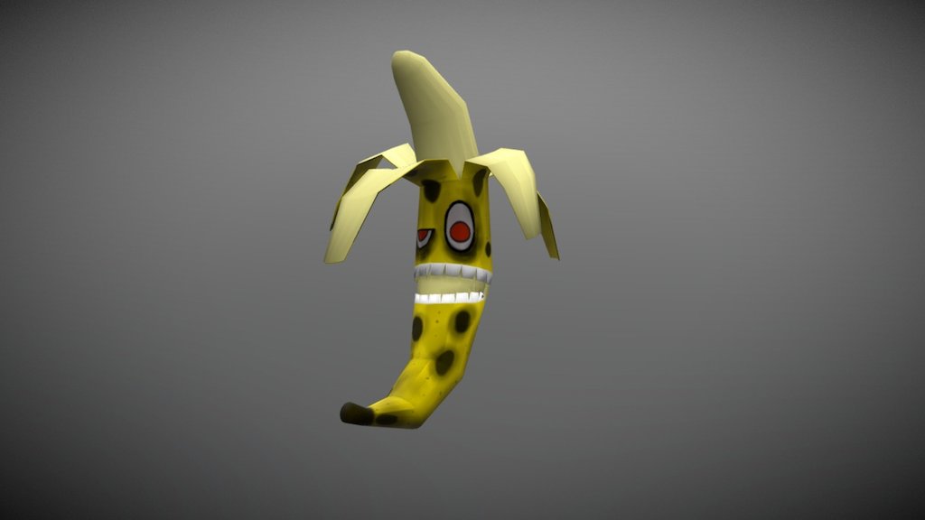 Banana Zombie - 3D model by lucasaielo [7573094] - Sketchfab