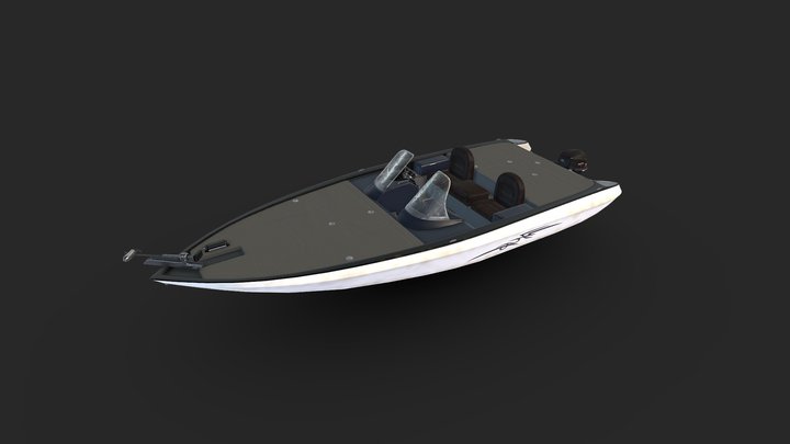 Speed-boat 3D models - Sketchfab