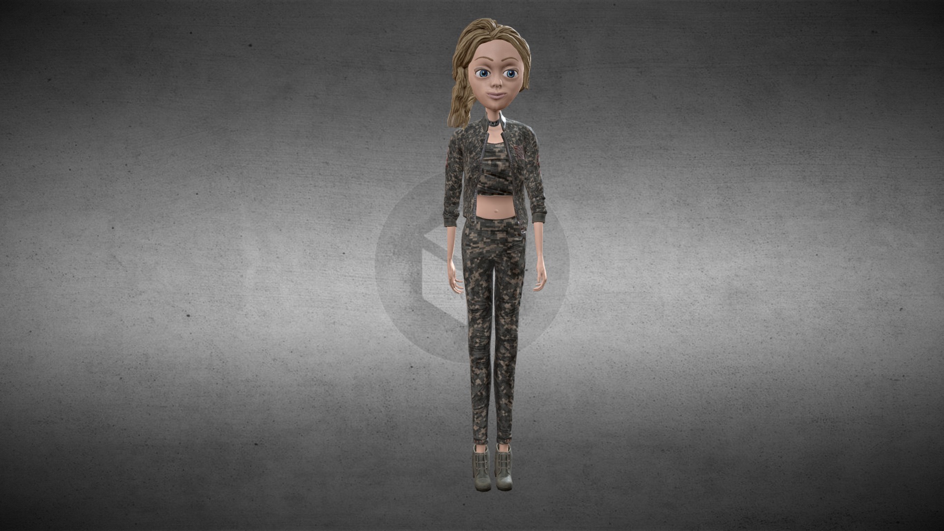Gerri - 3D model by Vika (@zsihska) [7574150] - Sketchfab