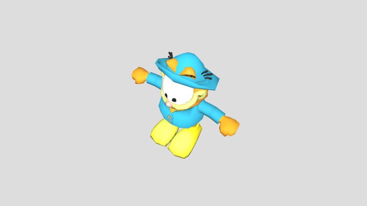 Garfield 3D models - Sketchfab