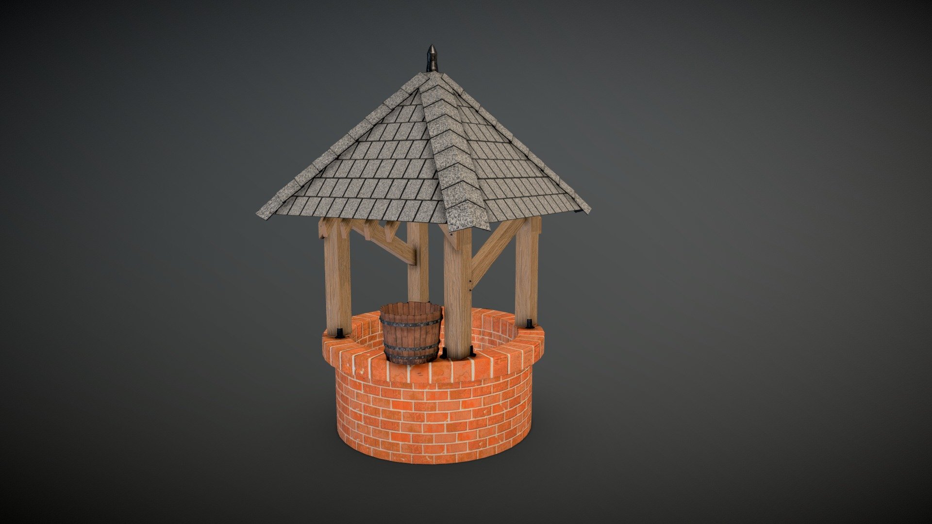 Water Well - 3D model by trailbreaker21 [7575379] - Sketchfab