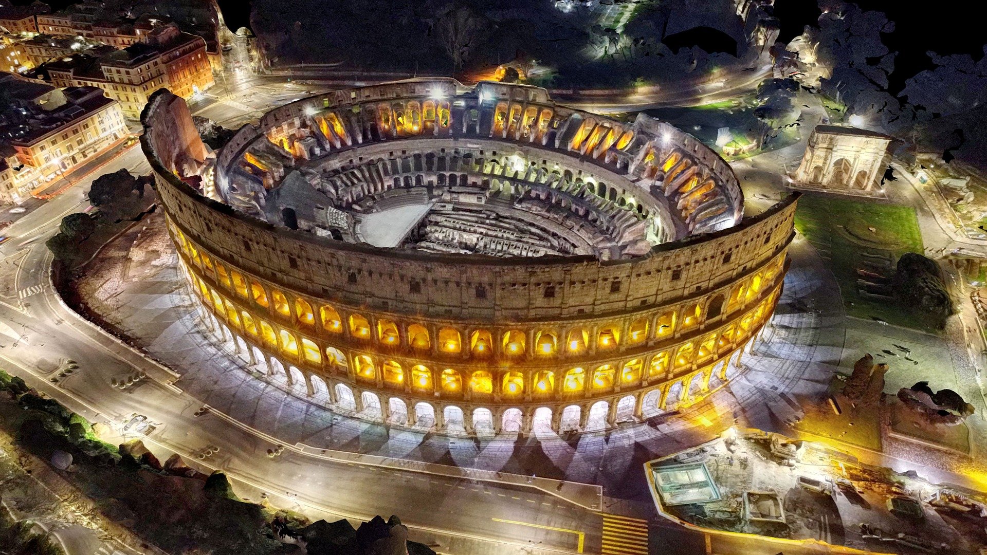 Colosseum, Rome - 3D model by shadowed [7579591] - Sketchfab