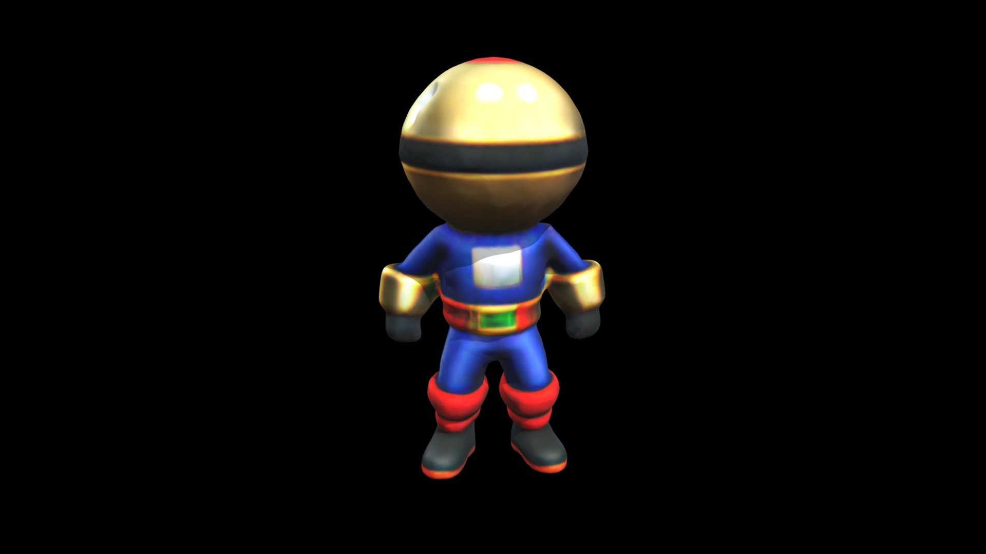 Bomberman Avatar Game ready by - Download Free 3D model by klrxyz ...