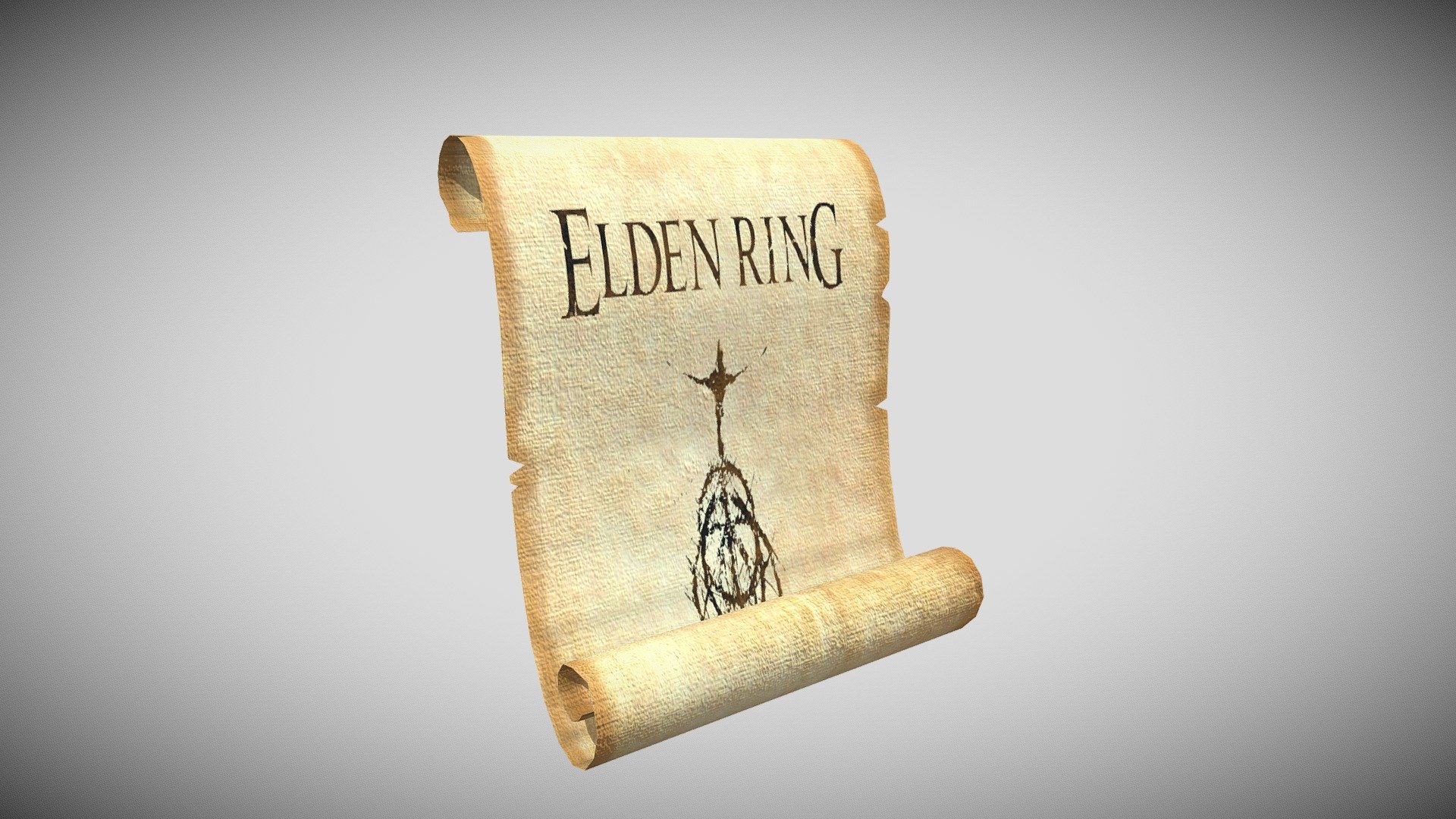 pergamino - 3D model by Igar [7579eb2] - Sketchfab