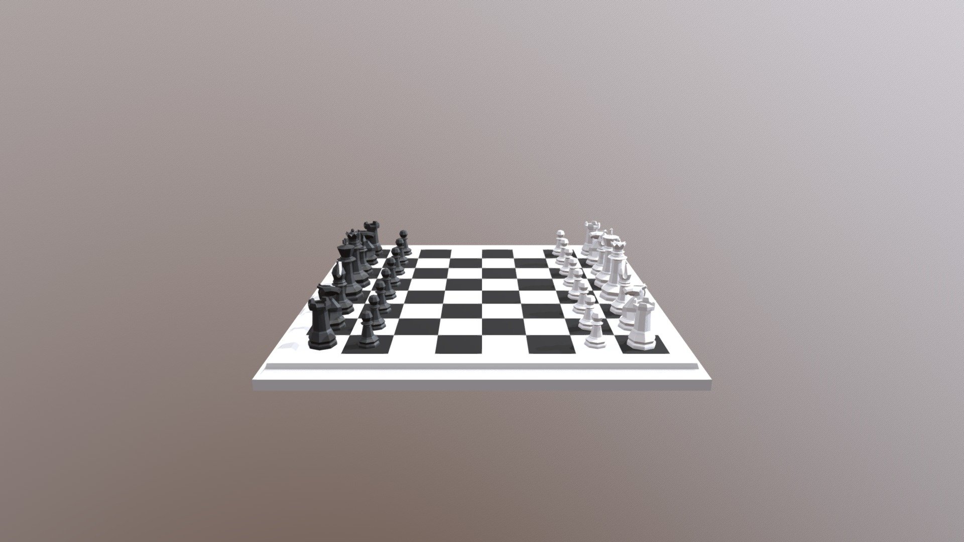 Chess Scene - 3D model by Adam.Klimo [757c760] - Sketchfab