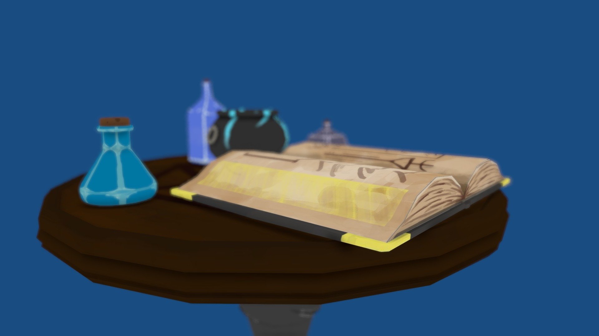 Cabassa Alchemy Table - 3D model by SueC (@dysfunctionalworks) [757d5dc ...