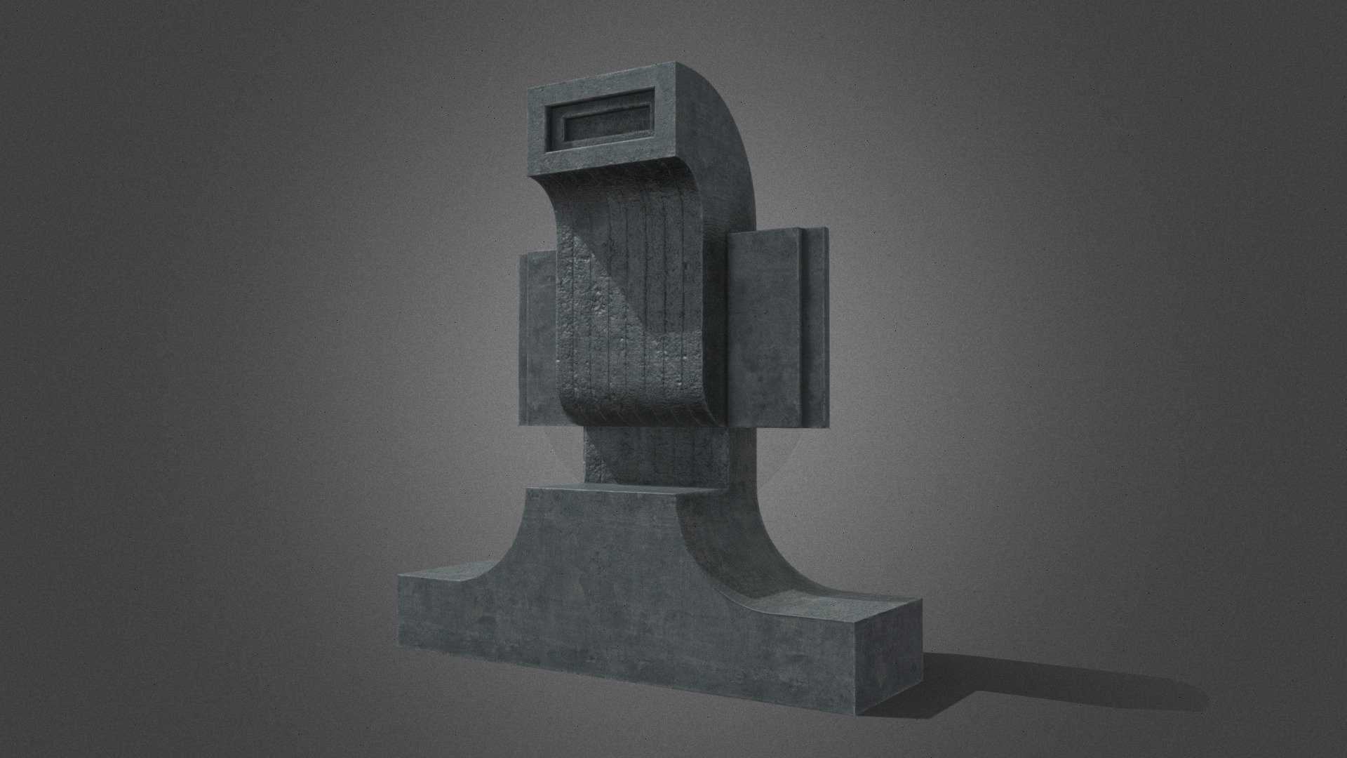 Brutalist Sculpture - Download Free 3D model by tblunden [757f03a ...