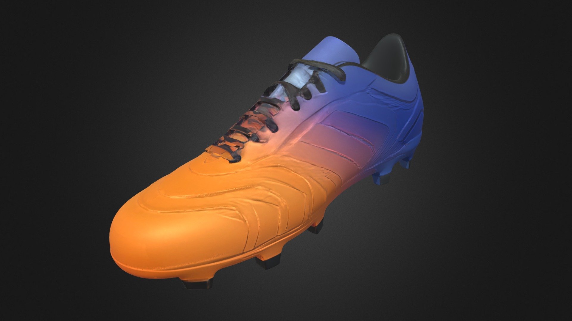 Colorful Soccer Cleat - 3D model by Gustavo Bigelli (@gubigelli ...