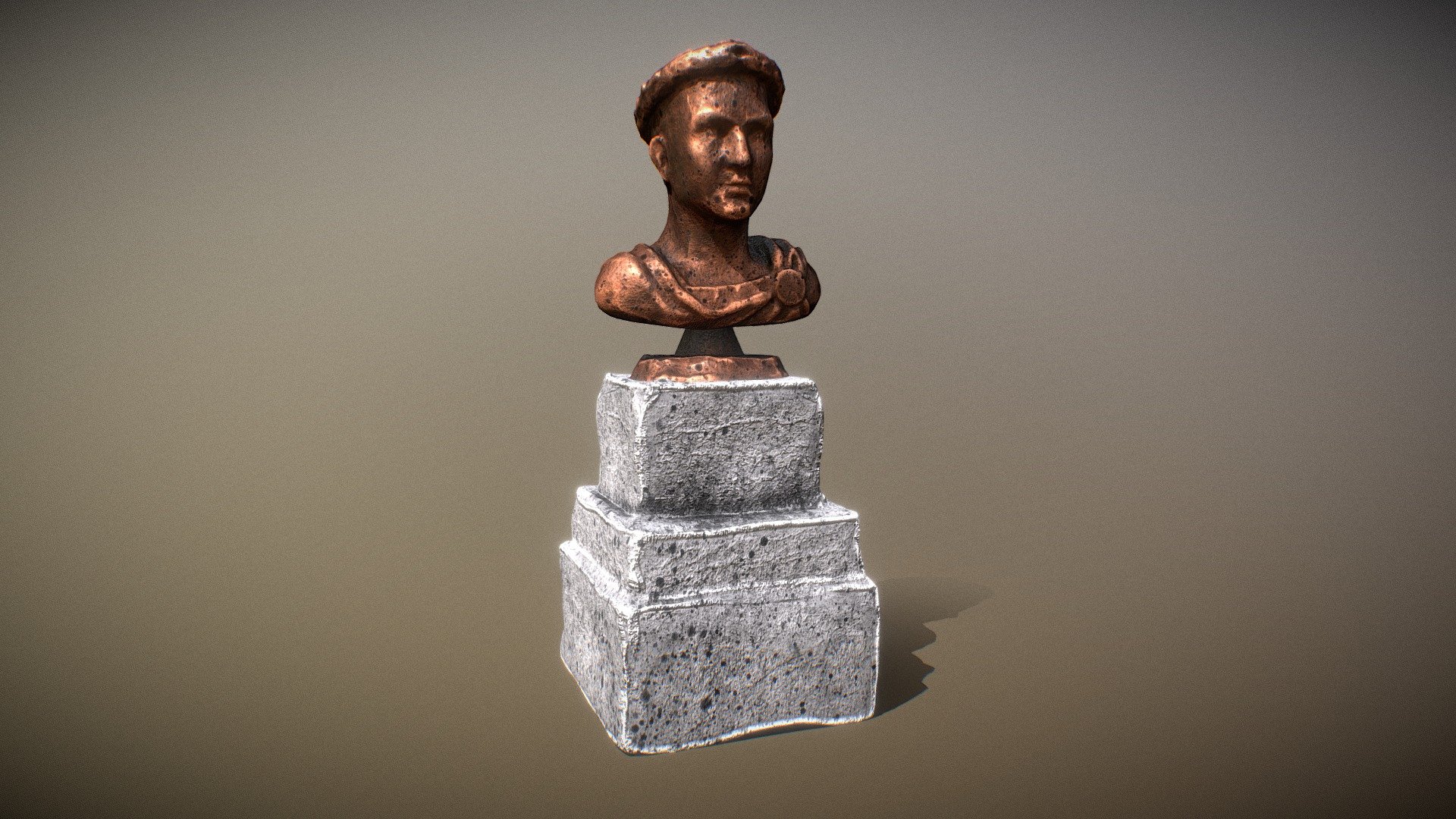 Sculpture of Caesar - 3D model by cg_zipa [758672b] - Sketchfab