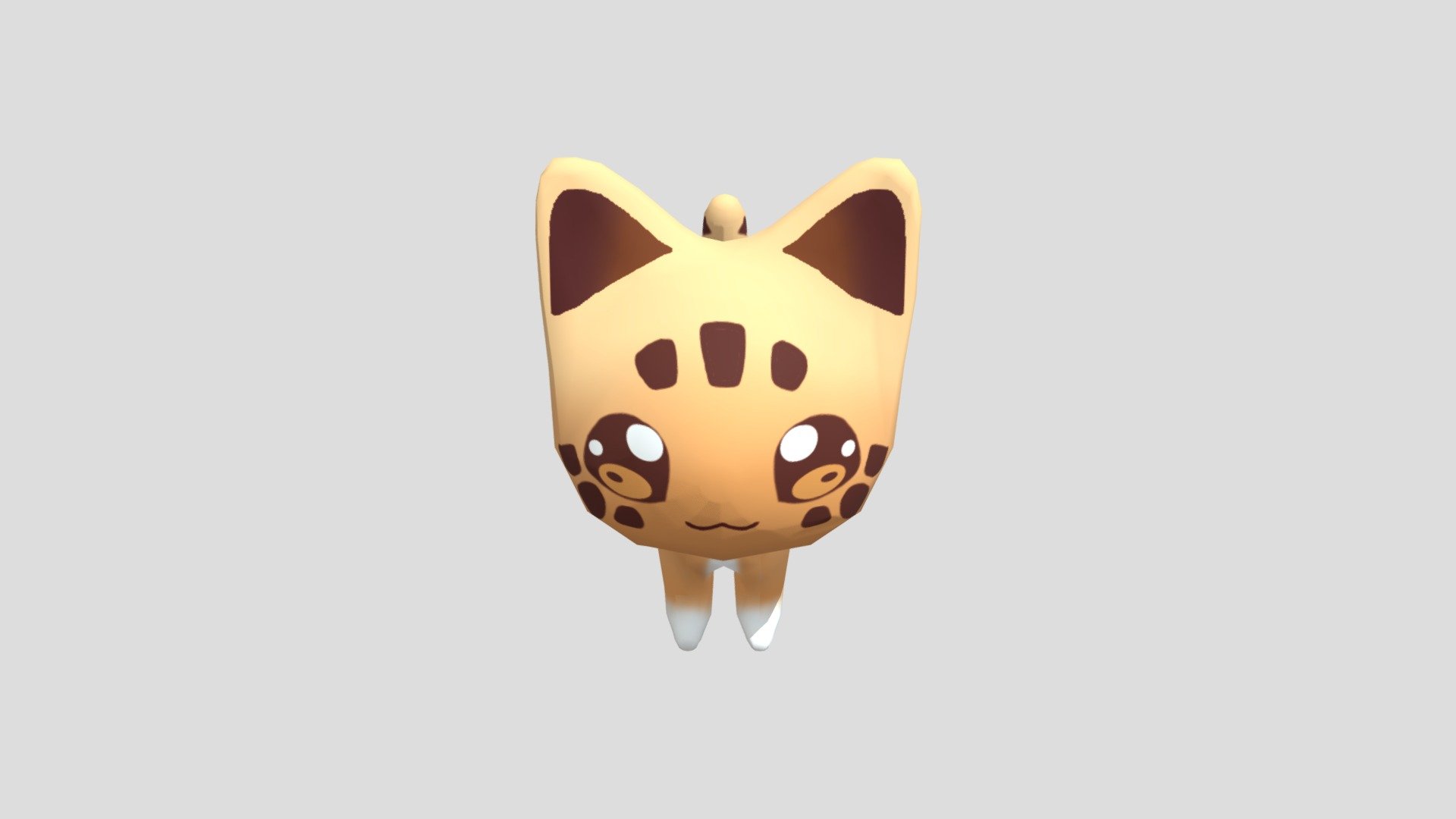 Cookie Cat - 3D model by RavenBlox [75874ad] - Sketchfab