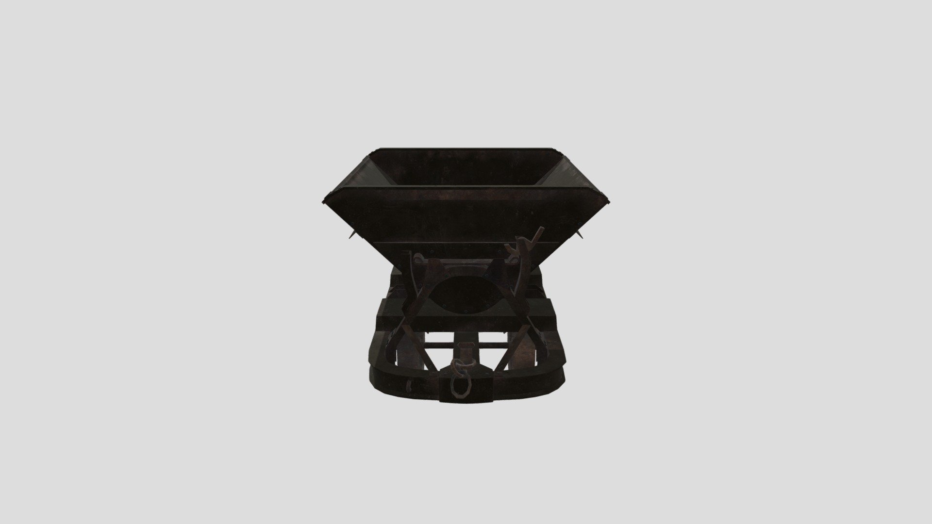 Le chariot minier - 3D model by trishnguyen [758754a] - Sketchfab
