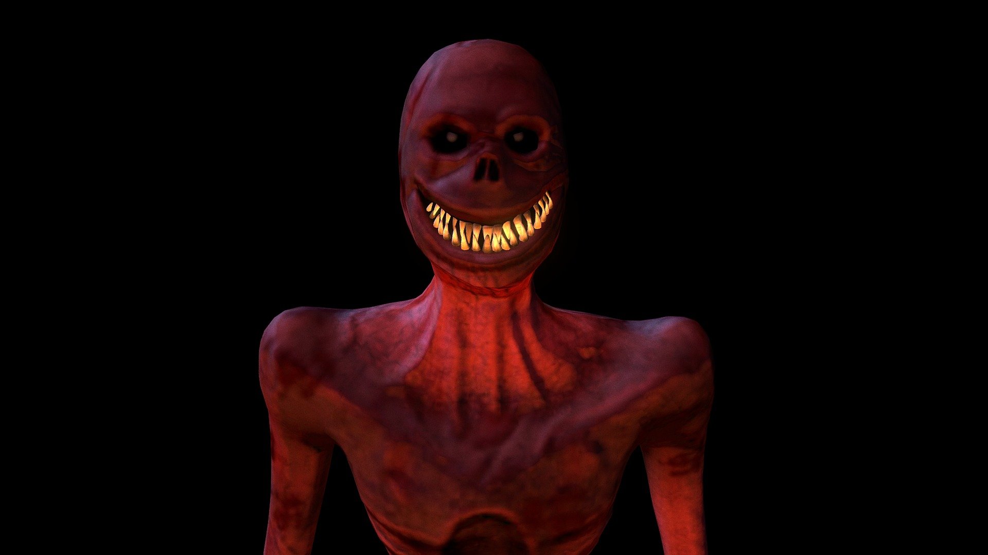 Skinny monster - 3D model by ESO (@ESOOOO) [7588562] - Sketchfab