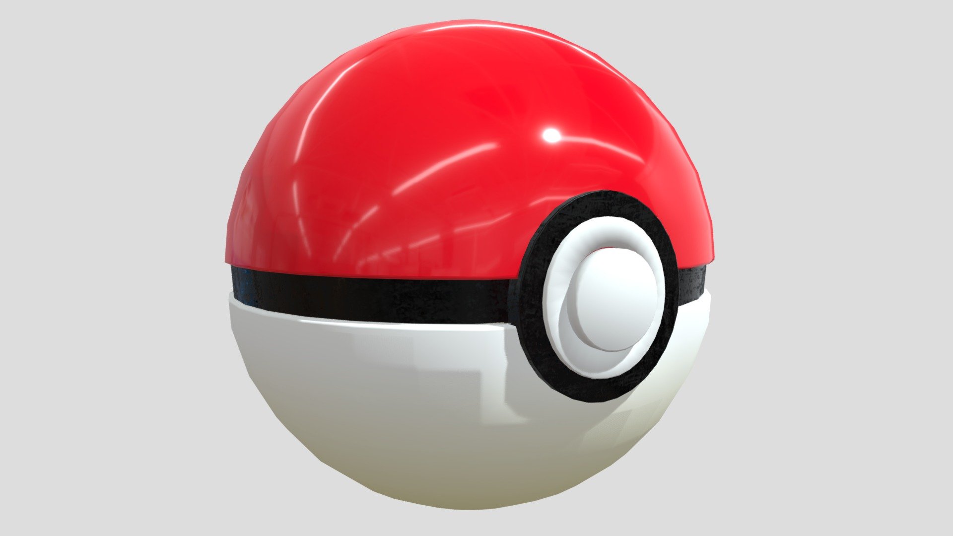 Classic pokéball - Download Free 3D model by Rokkasea [758949c] - Sketchfab