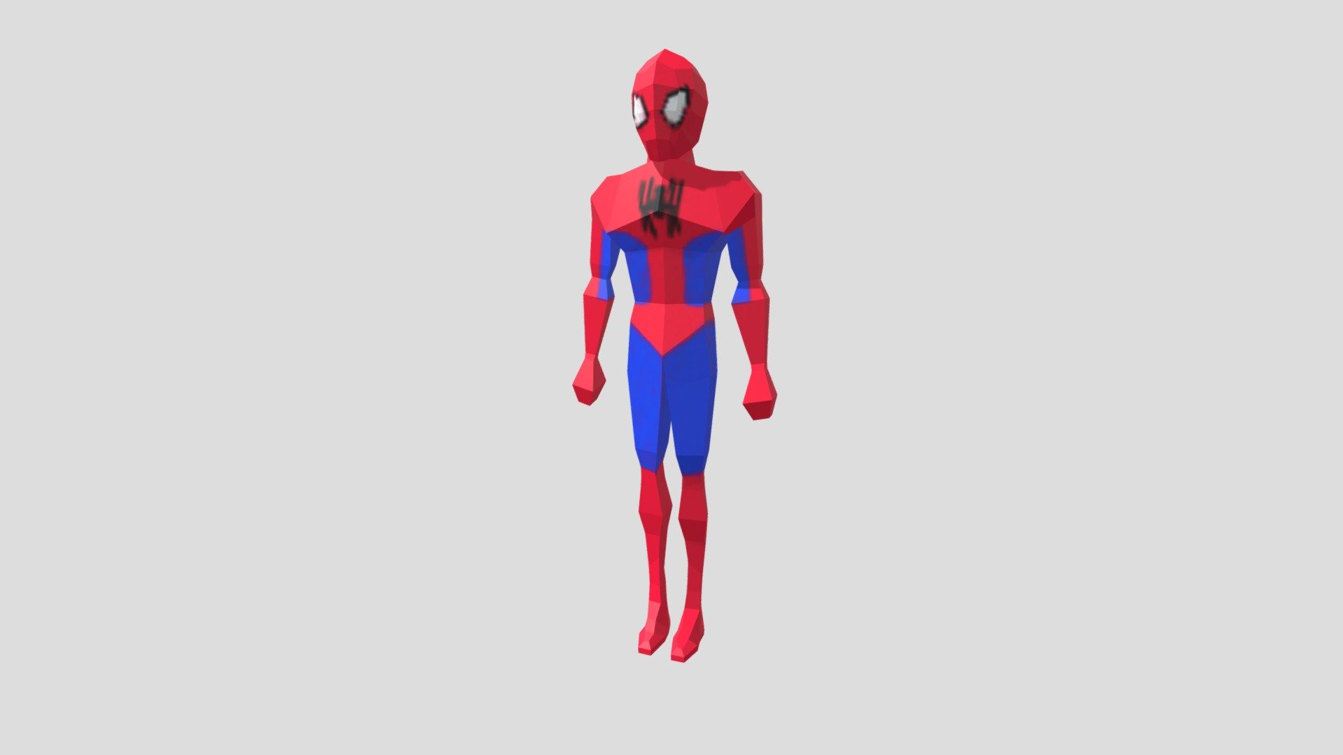 Low Poly Spider-Man (Rigged) - Download Free 3D model by jaywalker ...