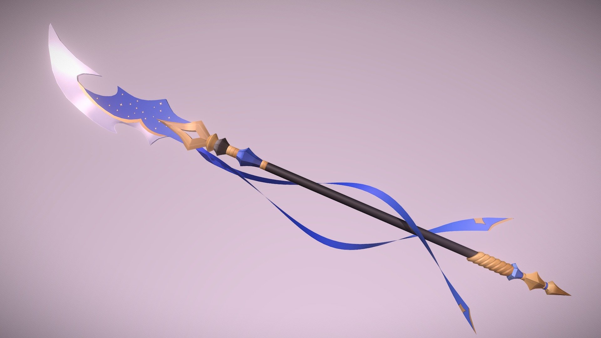 Anamelekh's Glaive - 3D model by FredPW [758a658] - Sketchfab