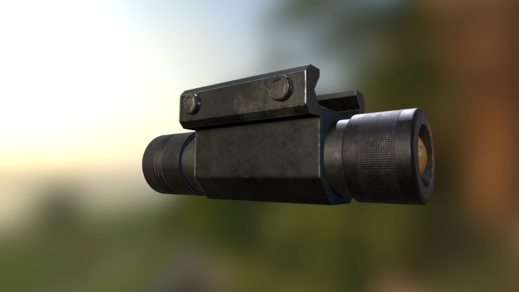 Underbarrel Laser - 3D model by Ironbelly Studios (@ironbelly) [758abf1 ...