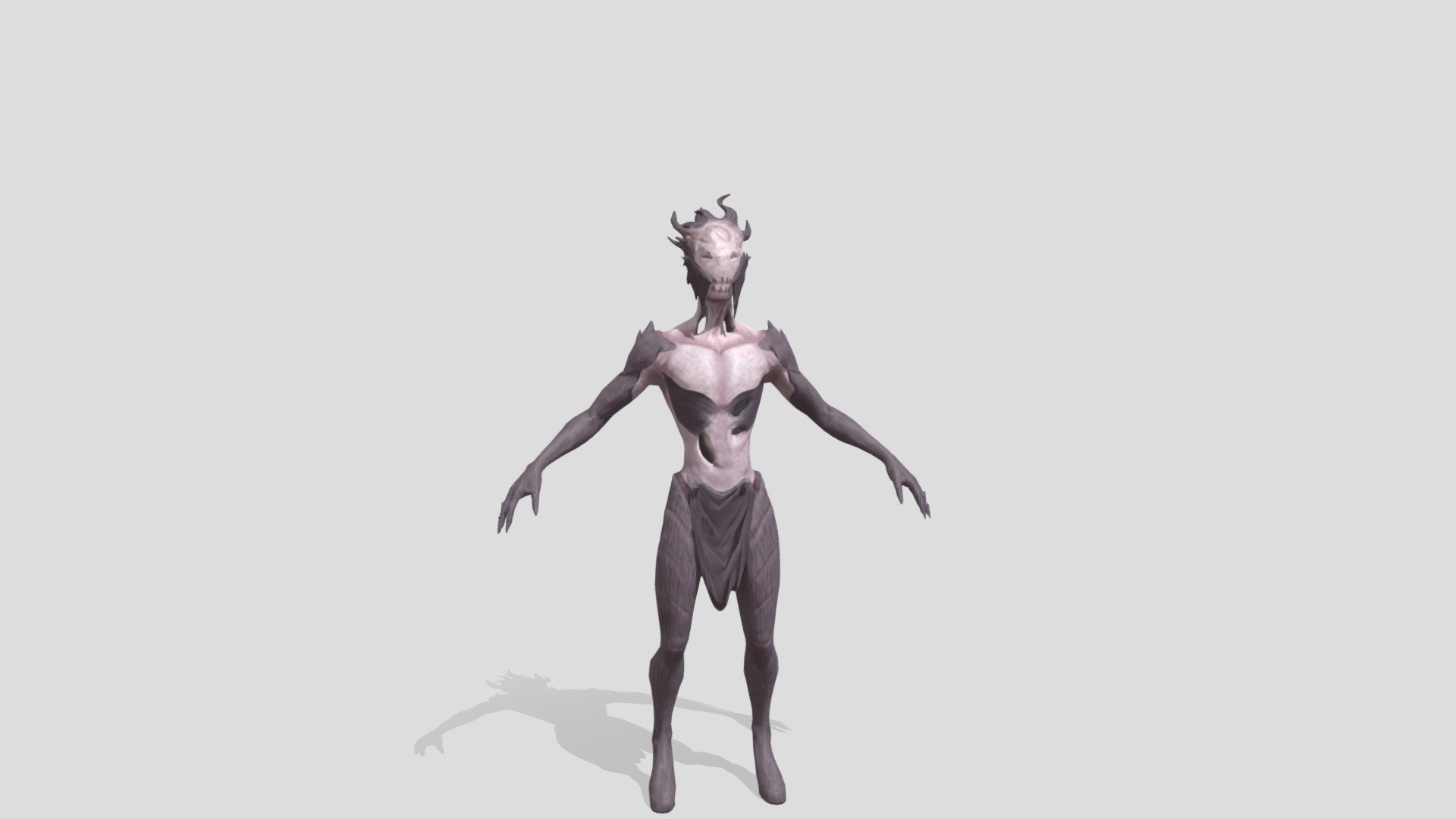 Demon Character - 3D model by nereamg06 [758b687] - Sketchfab
