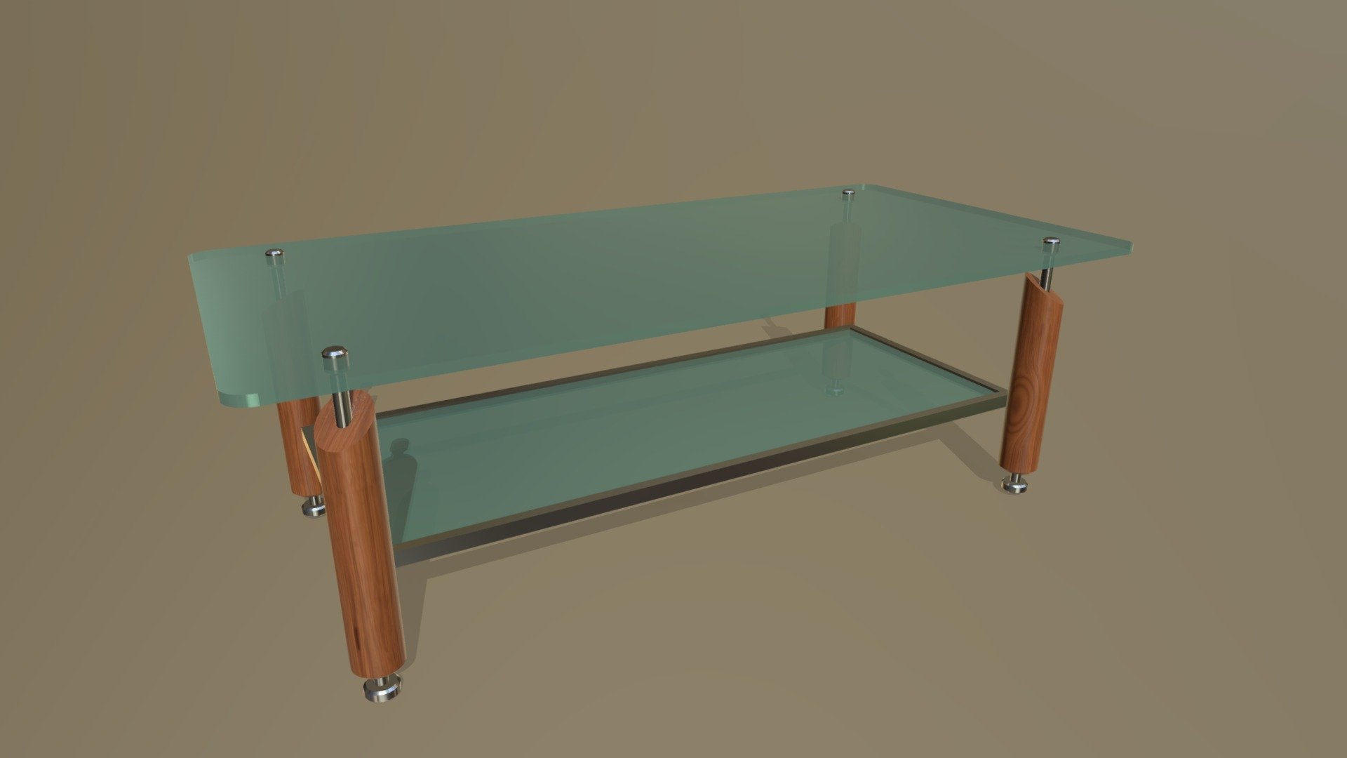 Glass Table (coffee table collections) - 3D model by Big Stake Games ...