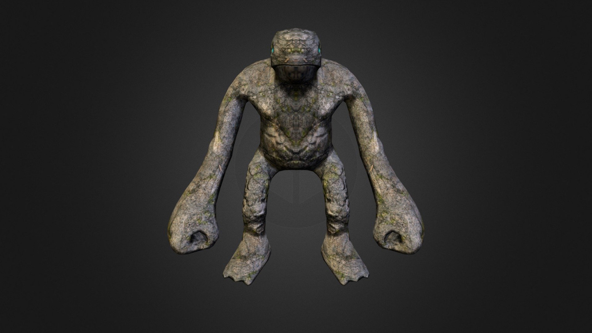 Golem - 3D model by orioltron [758c87b] - Sketchfab