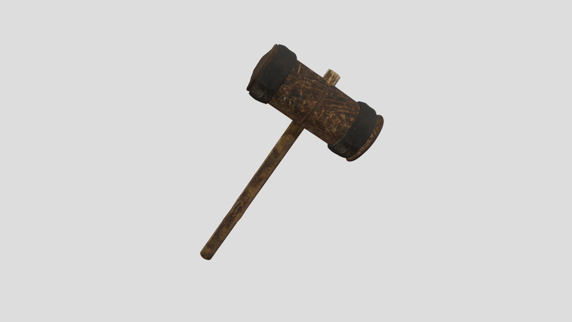 Splitting mallet - 3D model by peoplescollection [758f61b] - Sketchfab