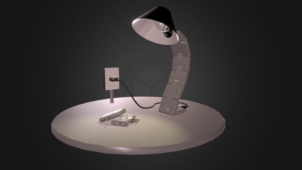 Modular Lamp - 3D model by gustavorosa [758fc39] - Sketchfab