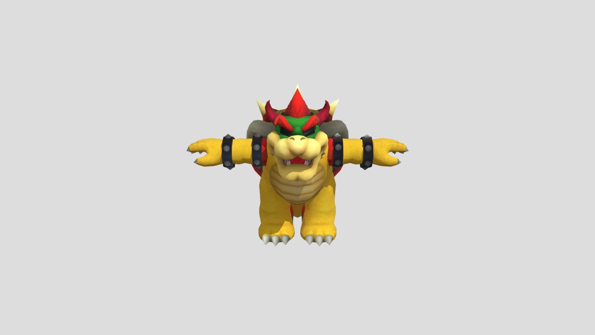 3DS - Super Mario 3D Land - Bowser - 3D model by nasirmoore20222007 ...