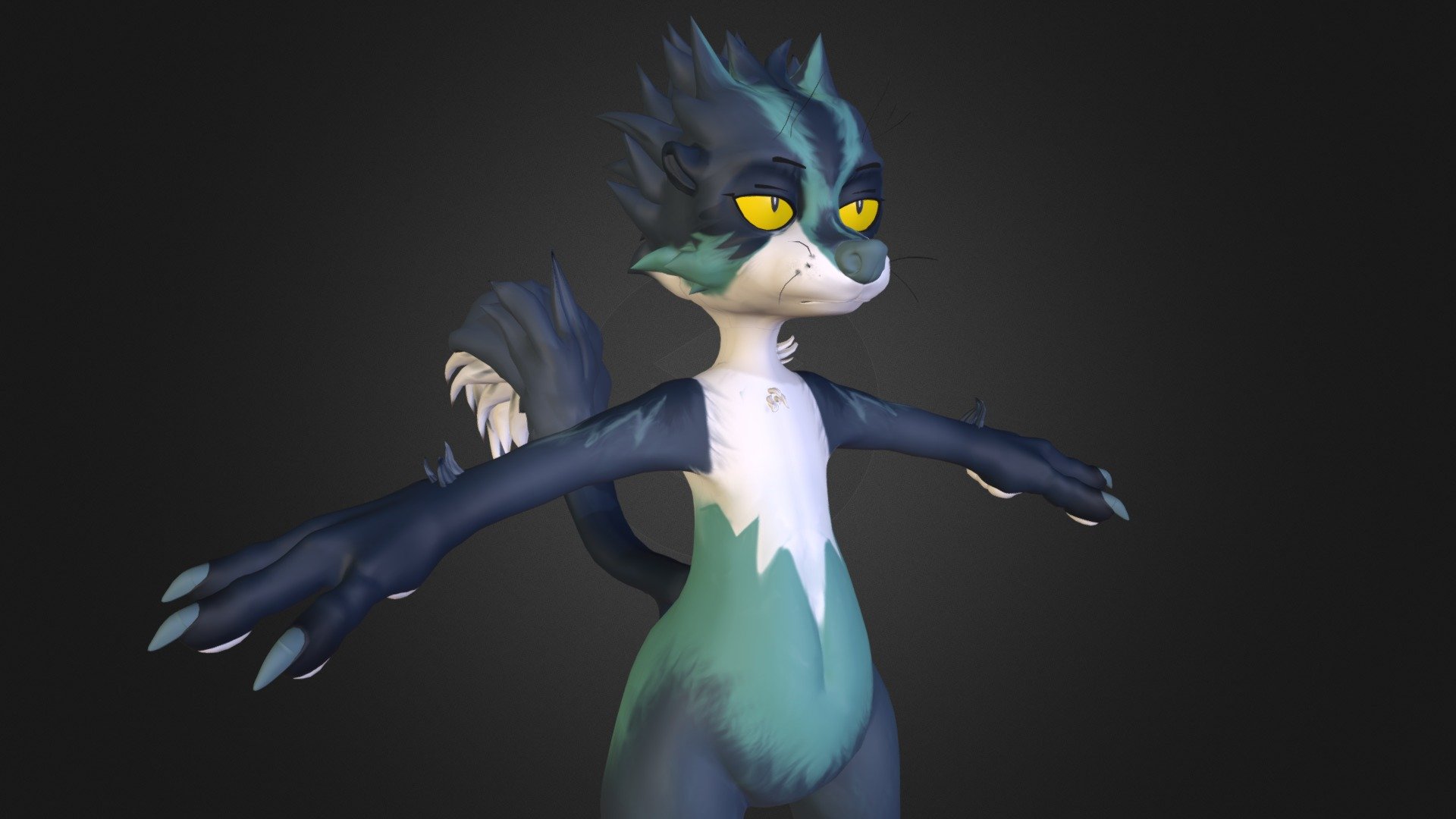 Malcolm - Download Free 3D model by PolygonOwl (@ThatDarnOwl) [7591c22 ...