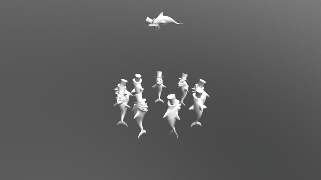 Flipper-model-guys - 3D model by zdsp [7591fc3] - Sketchfab