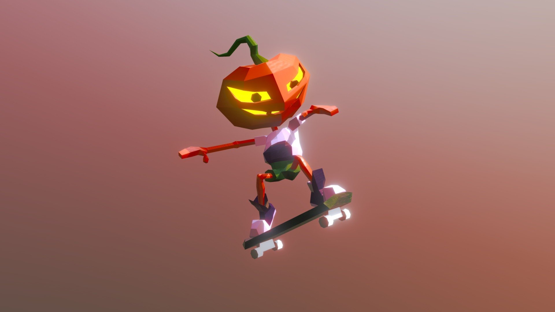 Pumpkin Boi - 3D model by Dazariath [7593127] - Sketchfab
